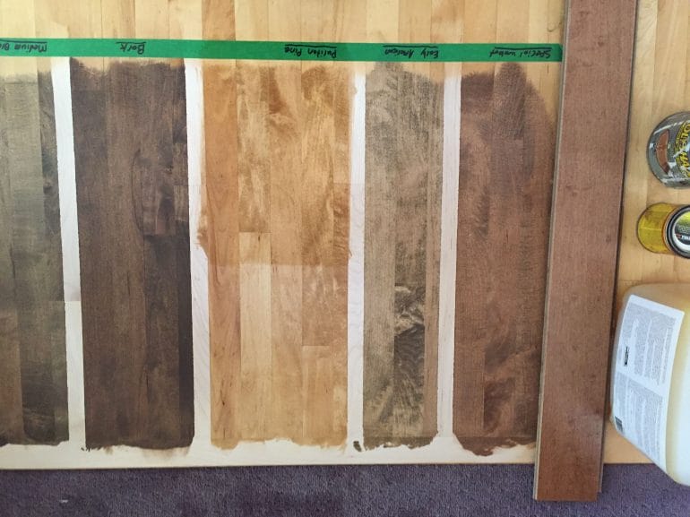 How To Stain Maple Wood Tools Voice